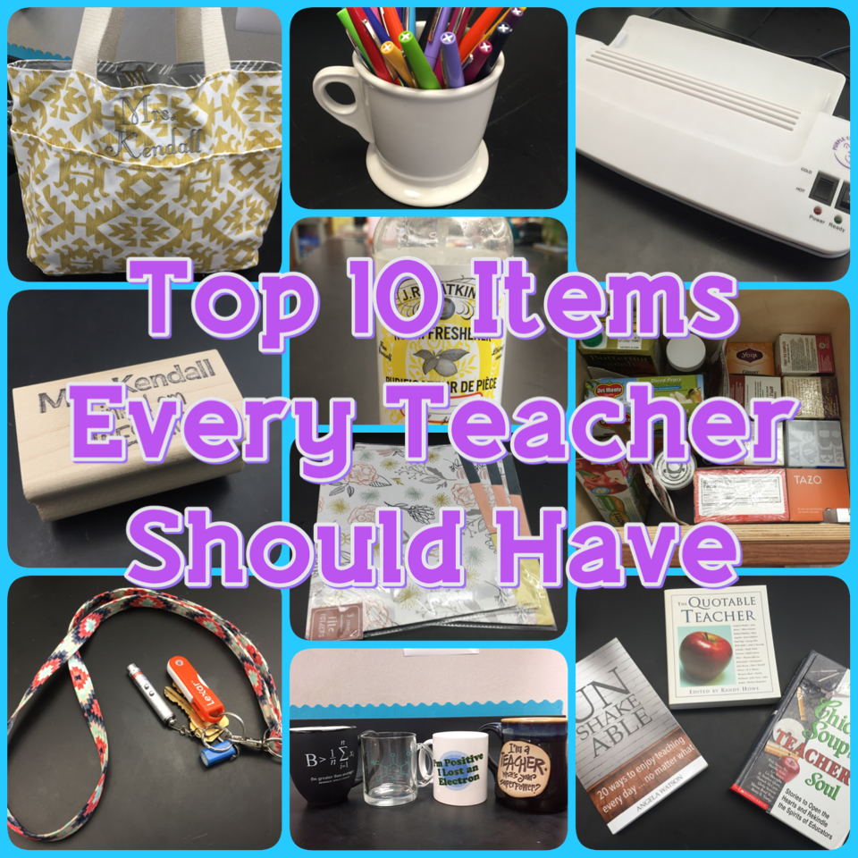 Top 10 items every teacher should have | The Ardent Teacher